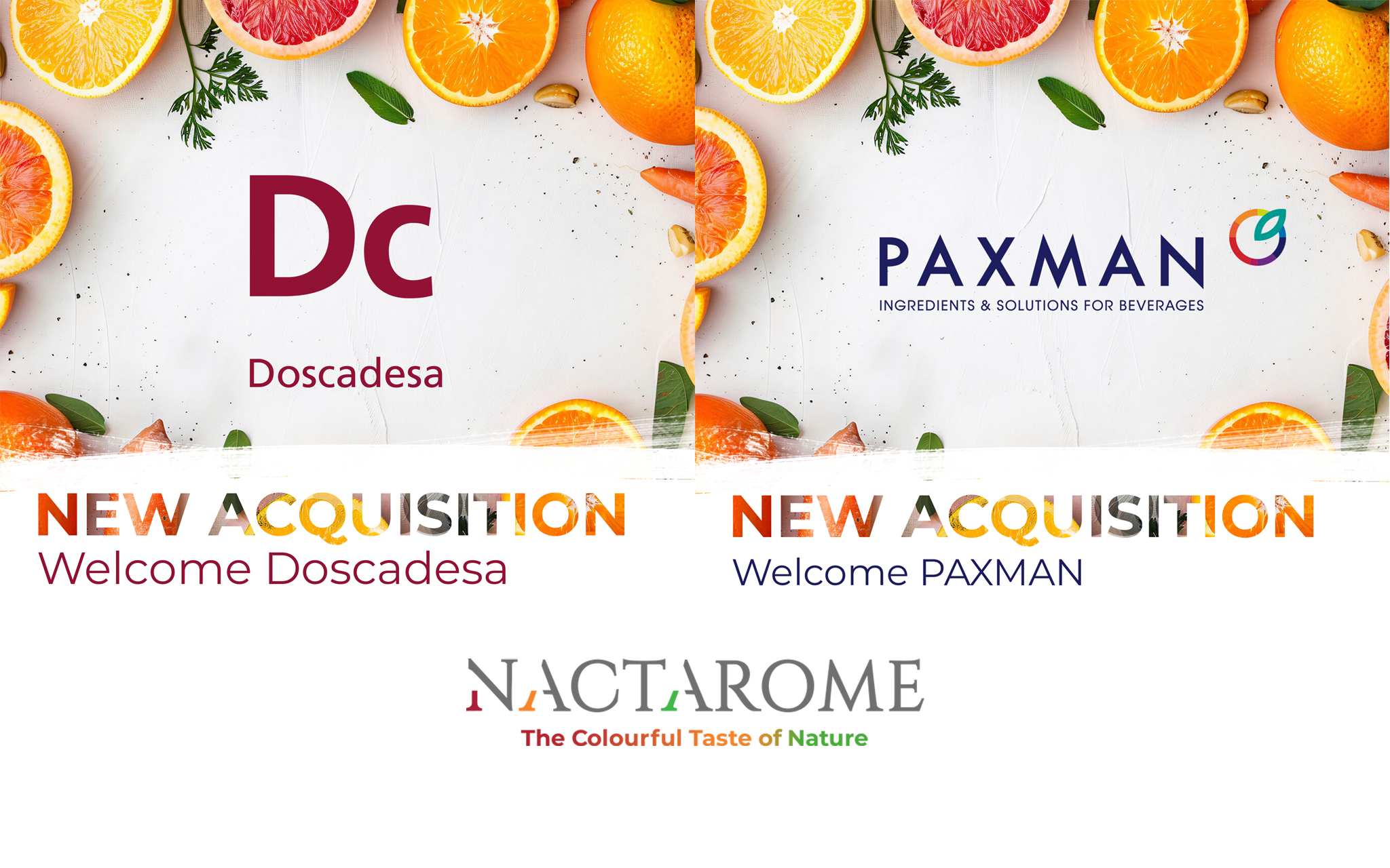 Nactarome SpA acquires Doscadesa Group in Spain and Paxman Ltd. in ...